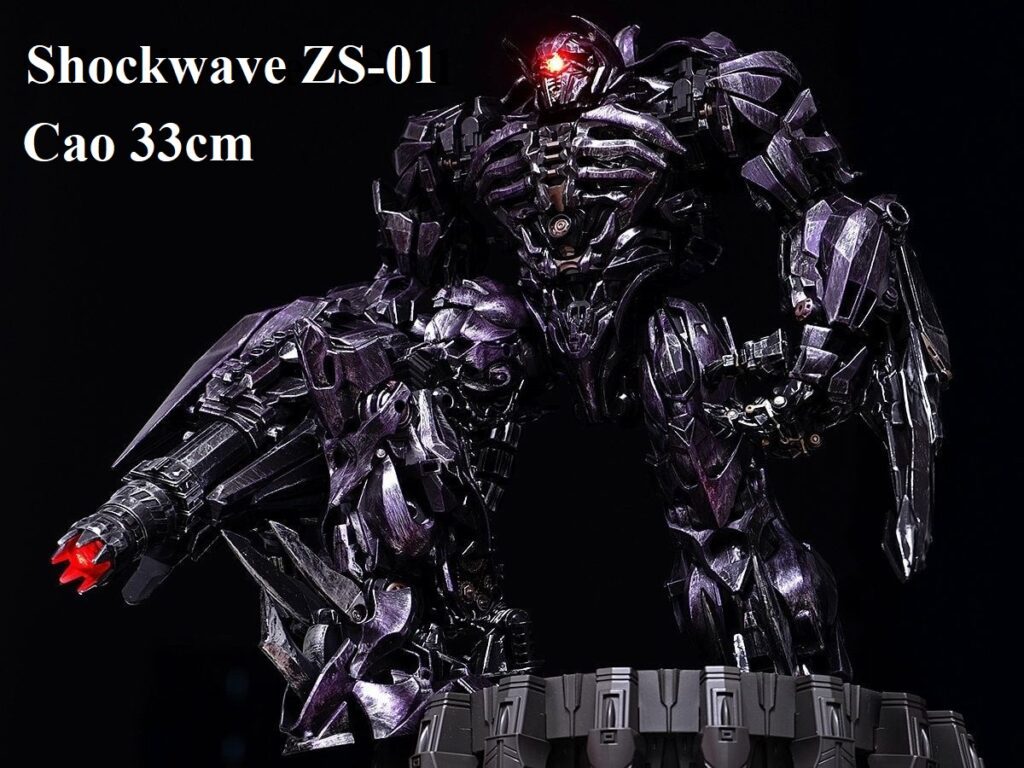 Shockwave ZS-01 Mô hình Robot Transformers người máy lắp ráp biến hình ...