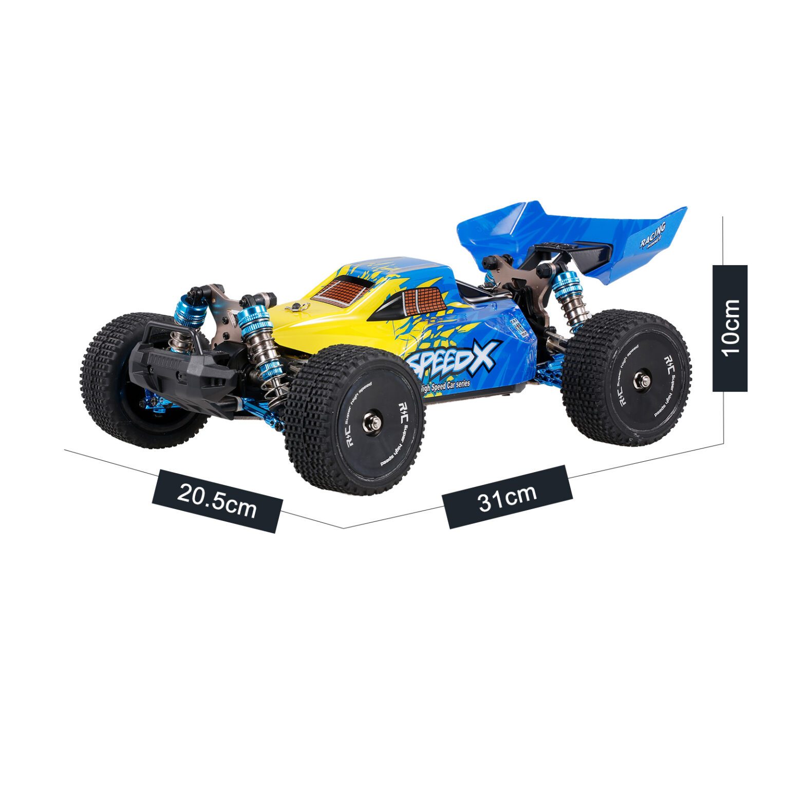 Xe đua điều khiển từ xa Buggy speedX Pro 1/14 mô hình xe RC XLF F17 ...