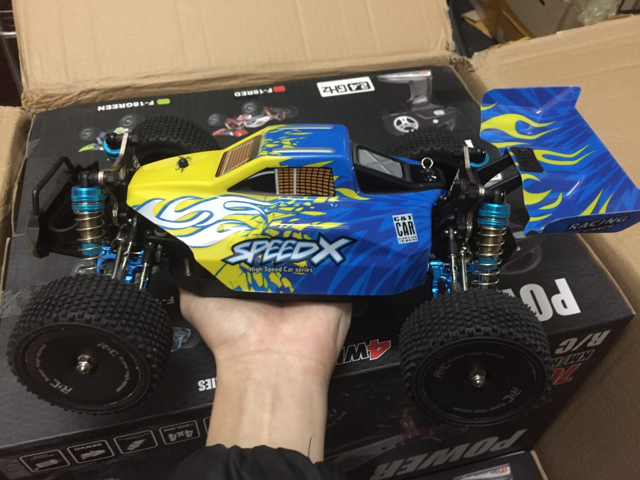 Xe đua điều khiển từ xa Buggy speedX Pro 1/14 mô hình xe RC XLF F17 70km/h khung full metal kim ...