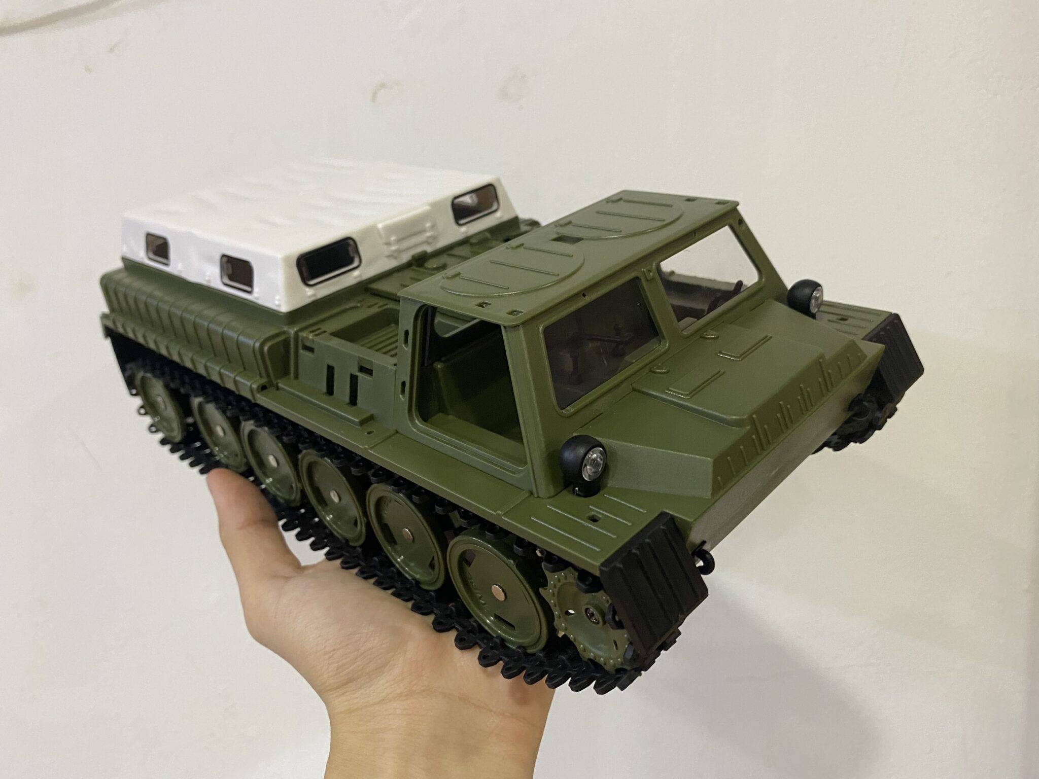 Xe ô tô tải quân sự điều khiển từ xa WPL E1 tỷ lệ 1/16 đồ chơi tank ...