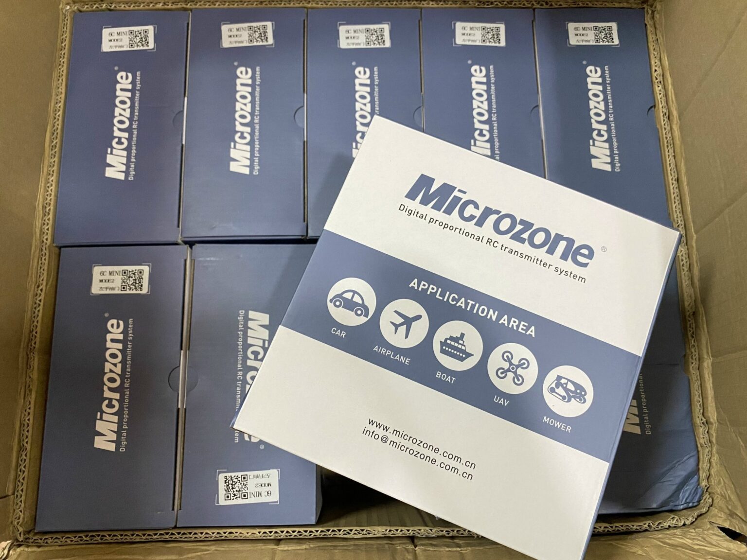 6C Mini – Tay điều khiển Microzone 6C Mini + Rx MC7RB-V2 (Bản nâng cấp ...