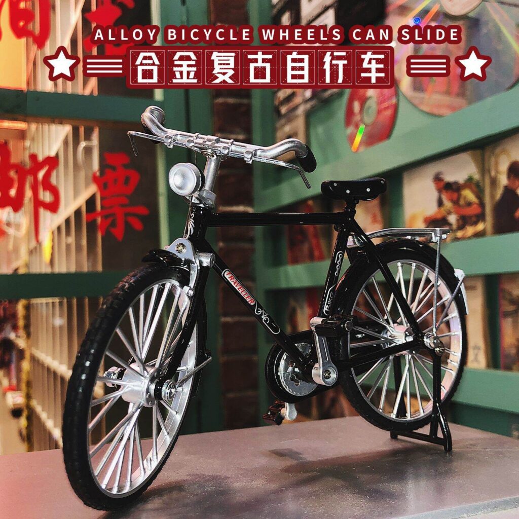 Xe đạp cổ điển classic vintage-Mô hình tĩnh đồ chơi xe đạp cổ điển ...